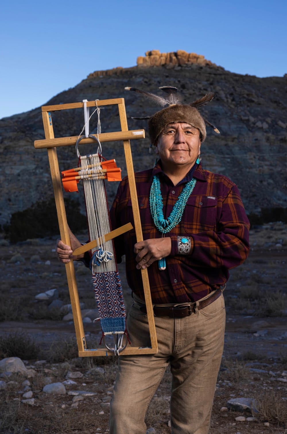 Weaver Roy Kady Is a Shepherd First