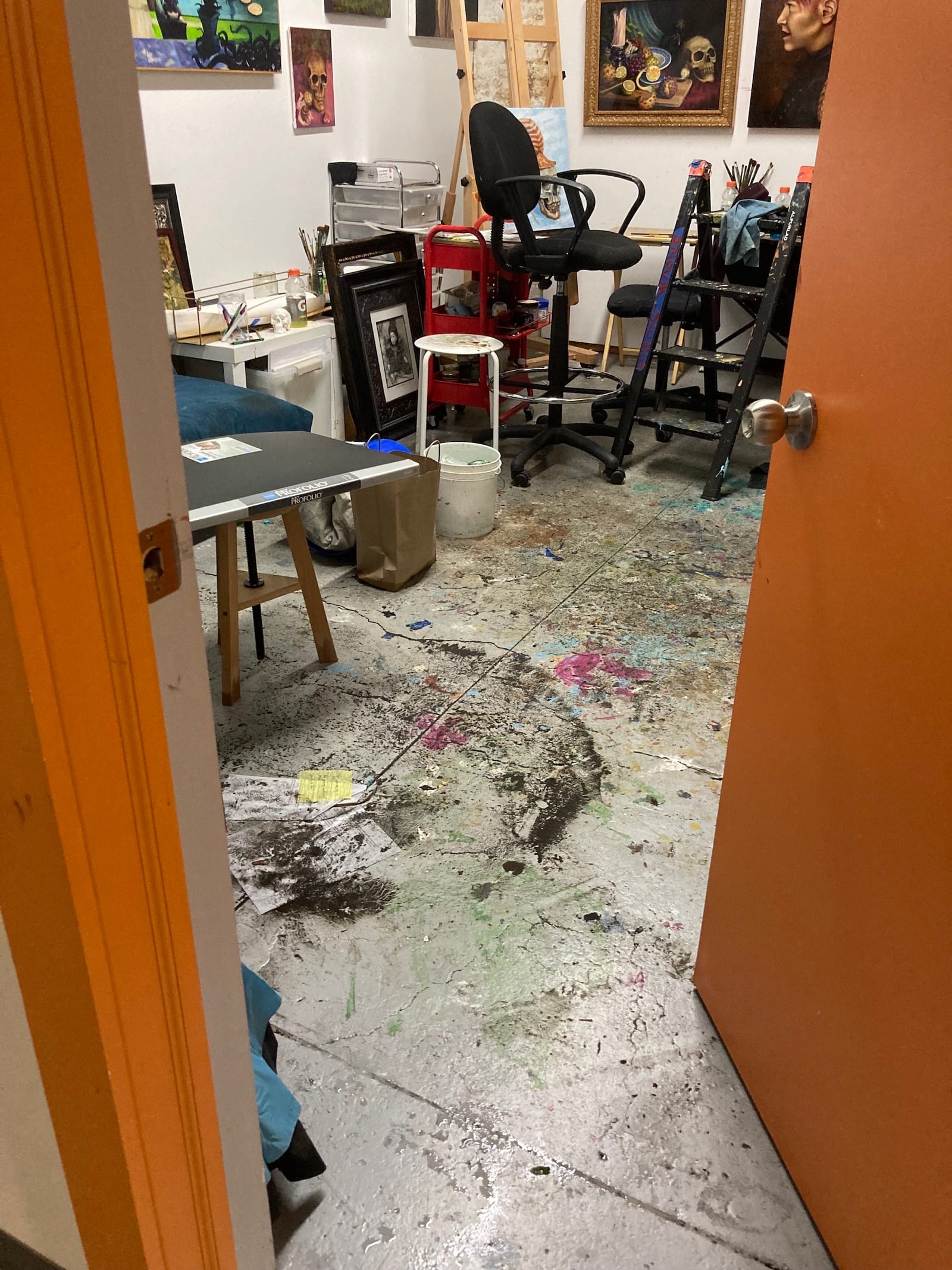 Heavy Rains Flood Dozens of Artist Studios in Brooklyn