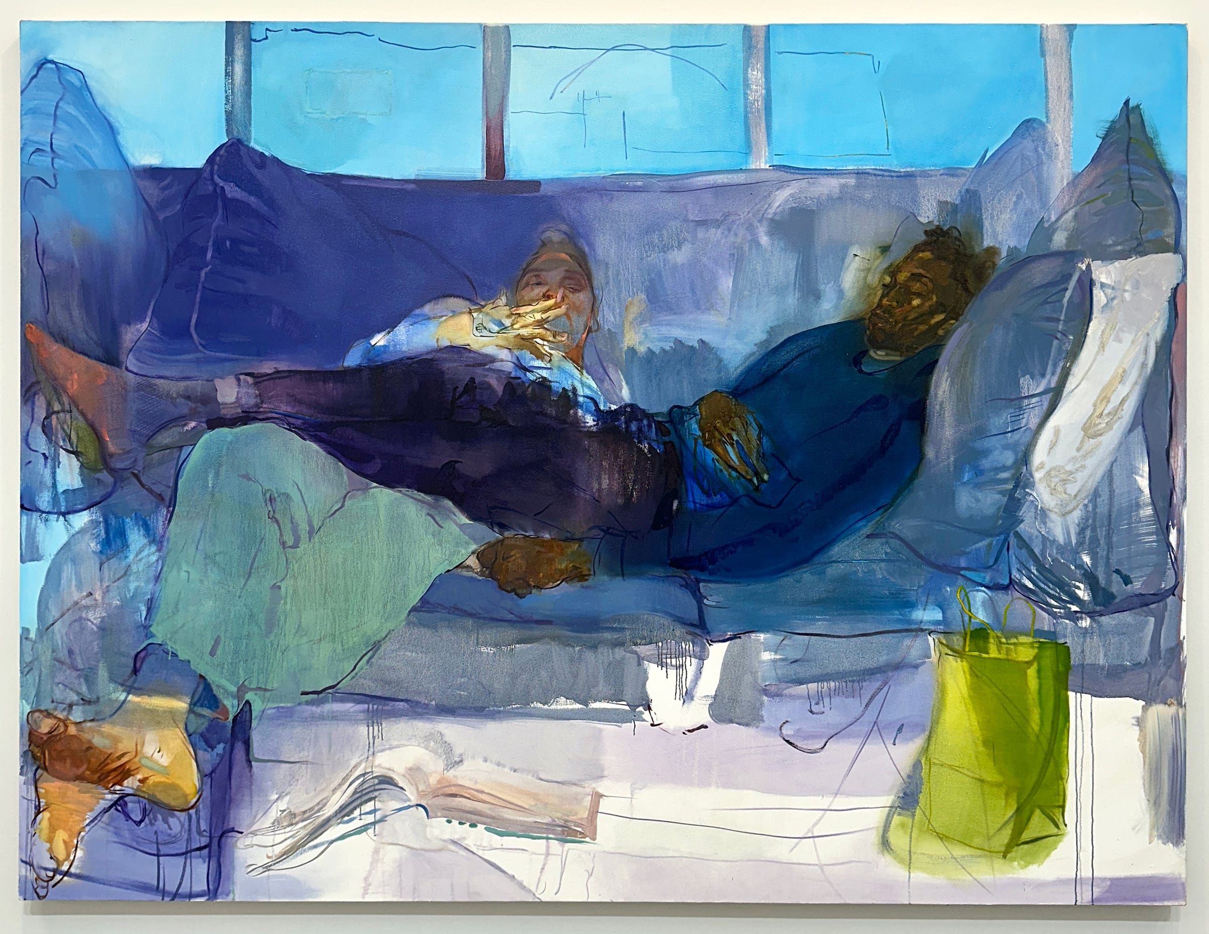 Jennifer Packer Confronts Grief Through Paintings That Cut Deep