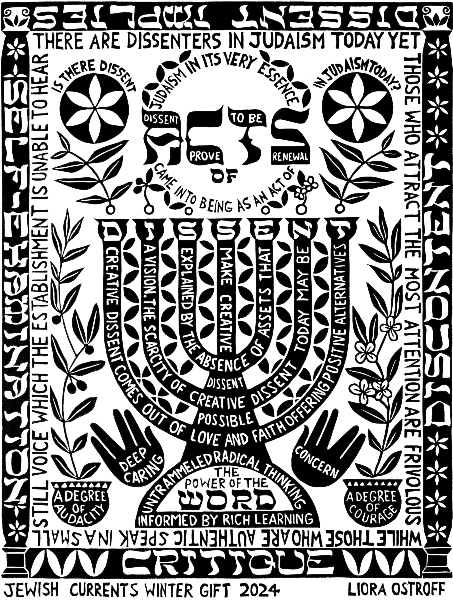 High School Teacher Reprimanded for Showing Jewish Dissent Poster